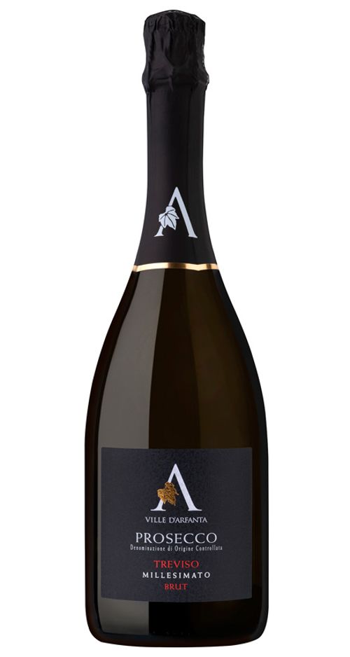 Prosecco DOC Treviso Brut Millesimato Ville di Arfanta - Wine from ...