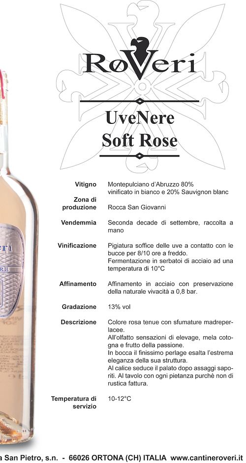 UVENERE-AQUILA - Wine from Cantine Roveri | Winetourism.com